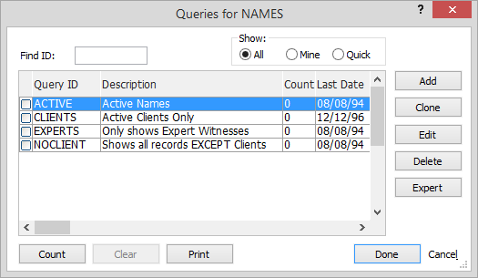 Overview of the Query Manager